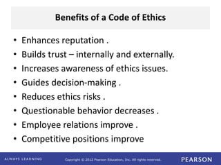 Ethics of business | PPTX