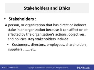 Ethics of business | PPTX