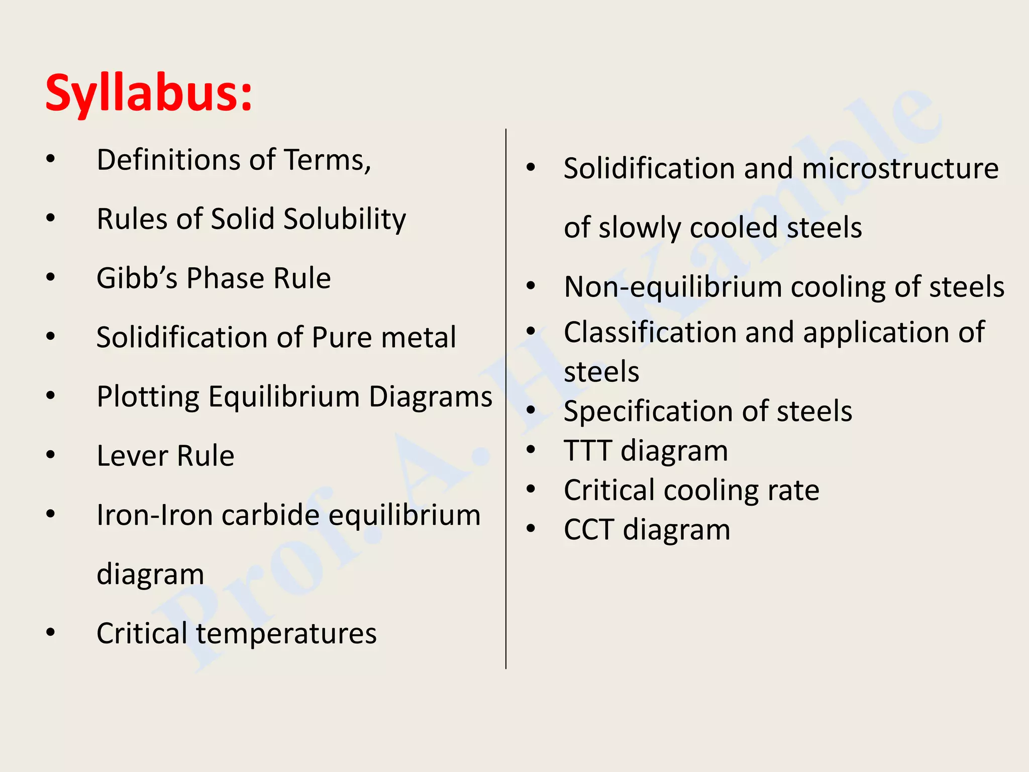 Equilibrium Diagrams | PDF