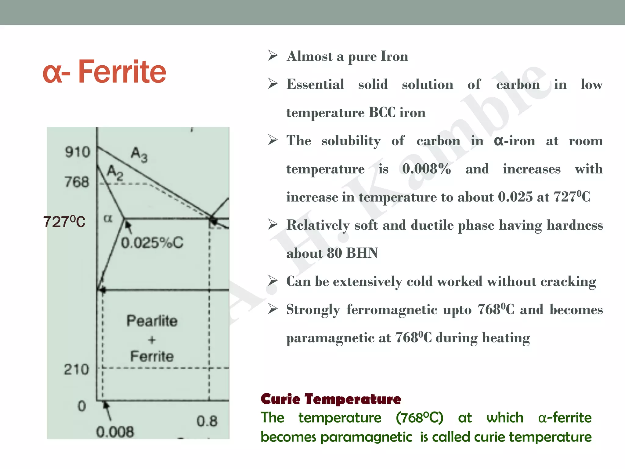 Iron Iron carbide equilibrium diagram | PDF
