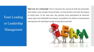 Leadership Style and Theories or Approaches | PPT