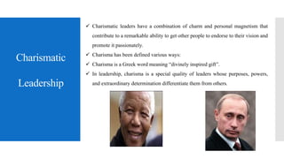 Leadership Style and Theories or Approaches | PPTX