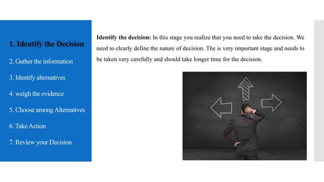Management and Decision making and Types of Decisions | PPTX