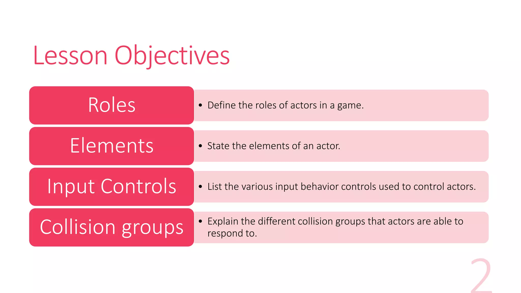 Chapt 3 role of actors | PPT