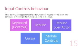 Chapt 3 role of actors | PPTX | Computer Animation | Computer Software and Applications