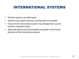 INTERNATIONAL RELATIONS AND WORLD POLITICS (History) | PPTX