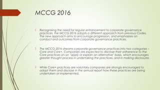 Chapt 4 Malaysian Code on Corporate Governance | PPT