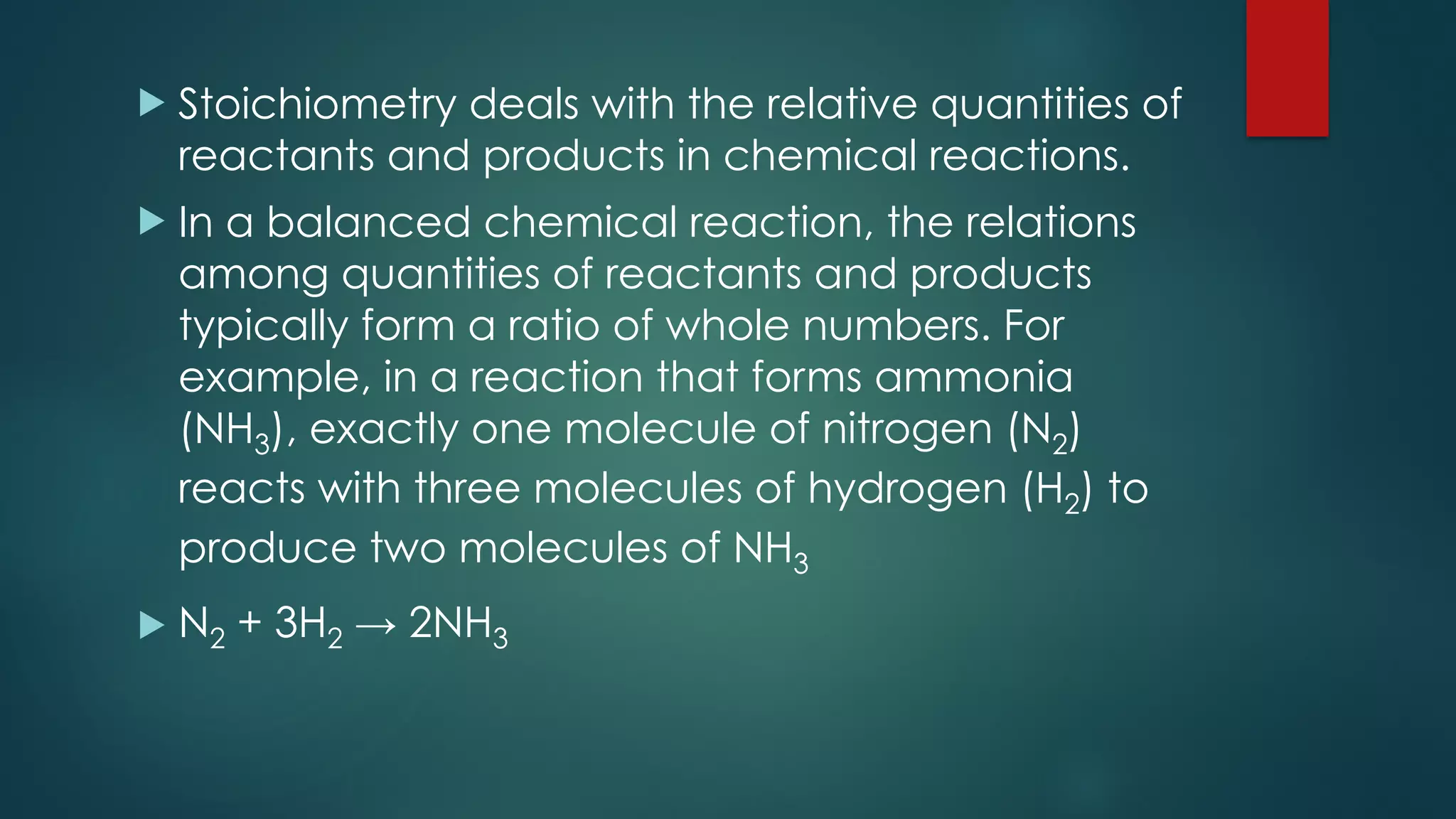 Chapt 4 chemical reactions stoichiometry | PPT