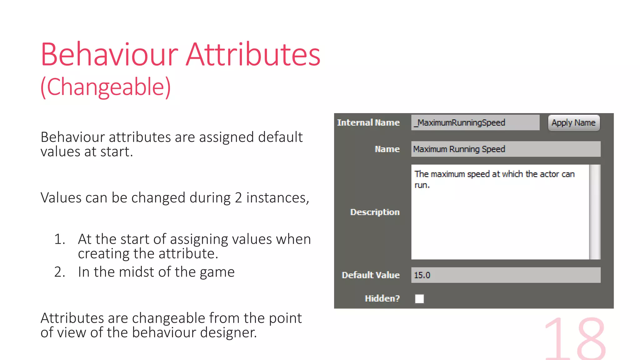 Chapt 5 behaviors and attributes | PPTX