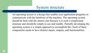 Chapte2:structure and system call of OS.ppt