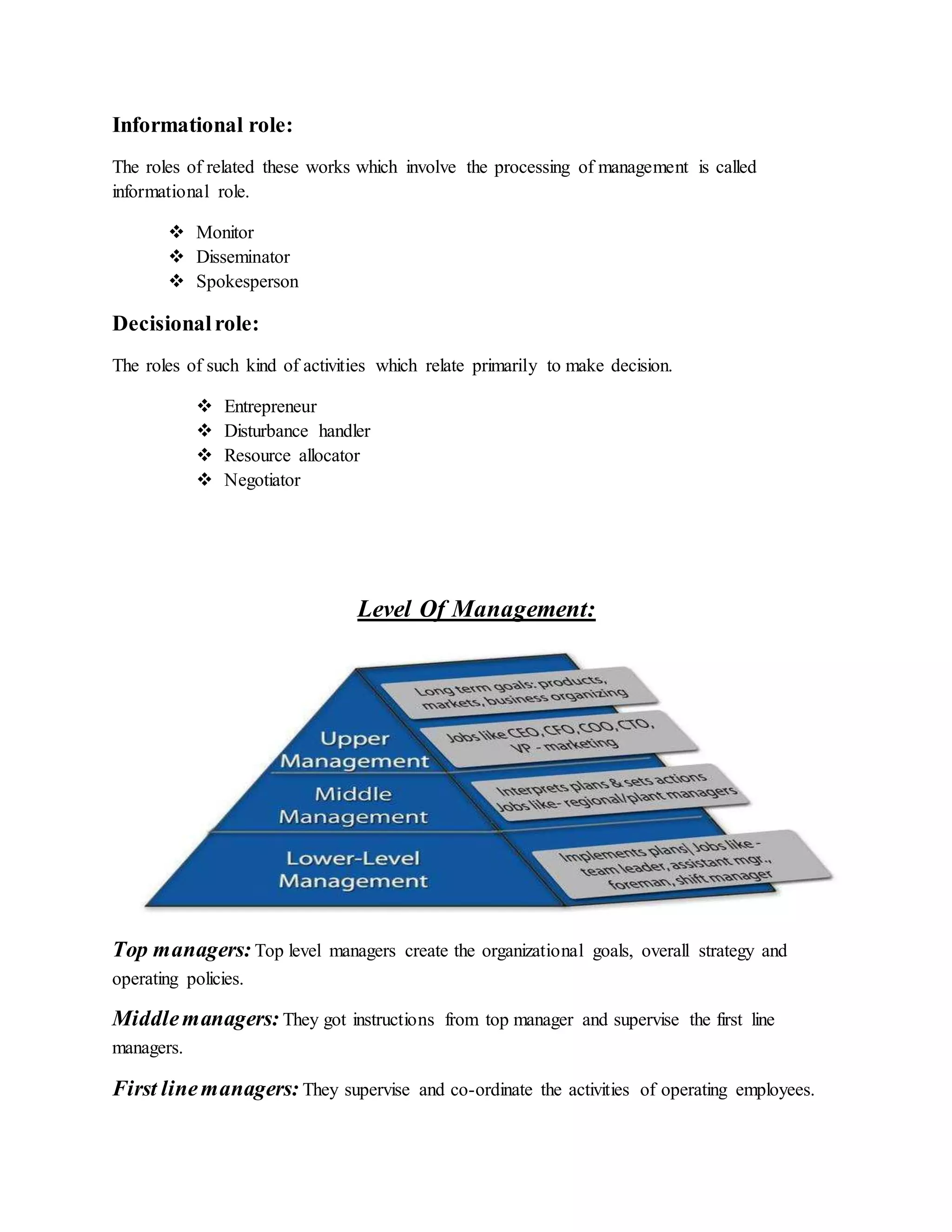 Managing and the Manager’s Job | DOCX