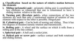 mechanism of machinery | PPTX