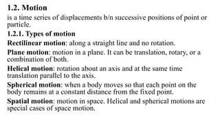 mechanism of machinery | PPTX