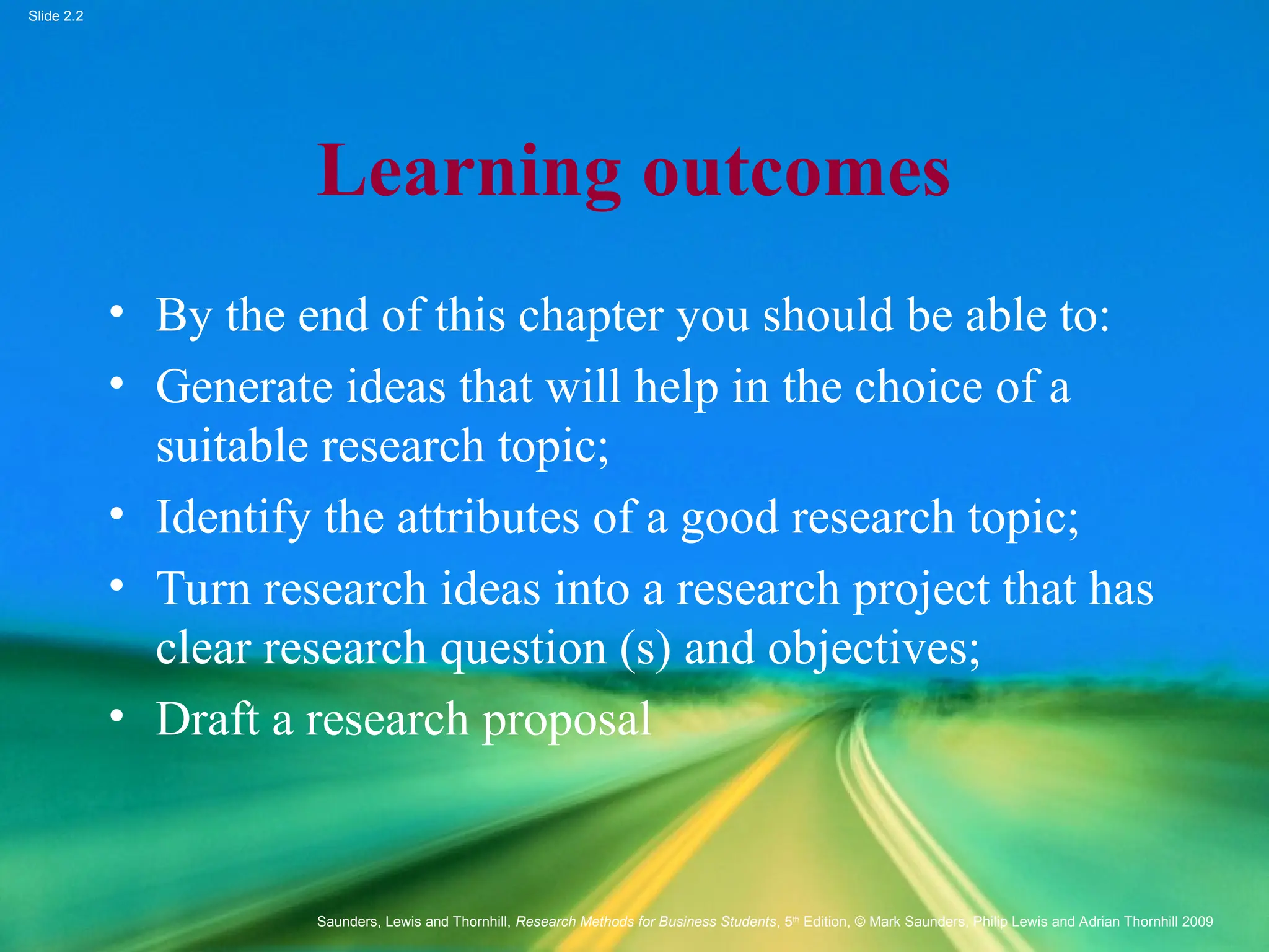 Chapter- 02.ppt formatting and clarifying research topic | PPT