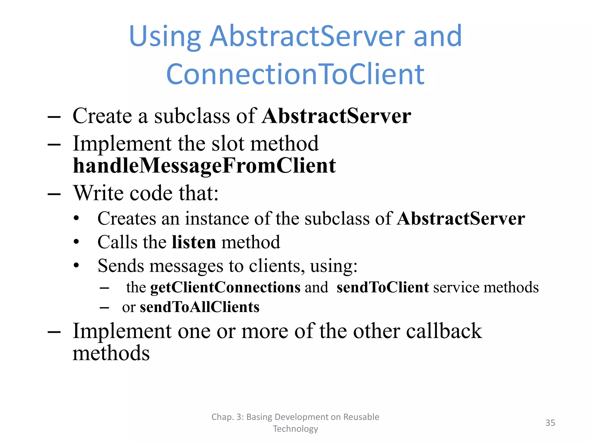 OOP - Basing Software Development on Reusable | PPTX | Programming Languages | Computing