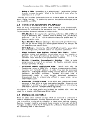 Chapter 03-business caseforxbrl | PDF