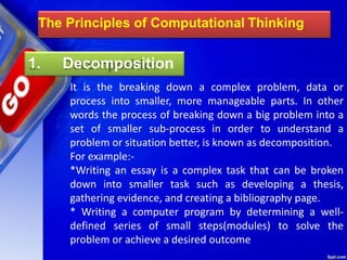 chapter-04(Computational Thinking).pptx | Programming Languages | Computing