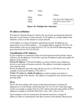 Chapter-05- Multiplexing , Advantages of Multiplexing | PDF