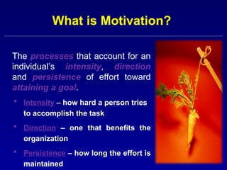 Chapter - 05 (Motivation) Chapter - 05 (Motivation).ppt