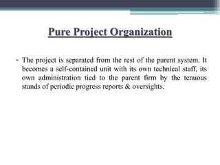 Chapter - 06 Project Organization.pptx
