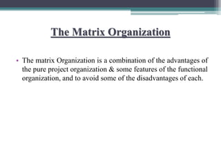 Chapter - 06 Project Organization.pptx