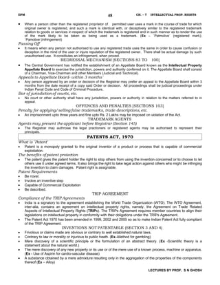 Chapter 07 Intellectual Property Laws | PDF