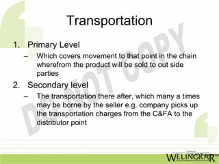 Transportation | PPT