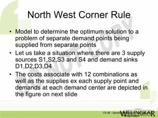 Operation Research Technique in Transportation | PPT