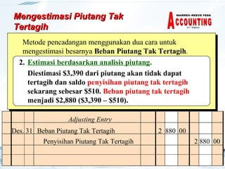 Chapter 08 piutang-pertemuan ke-2 | PPT