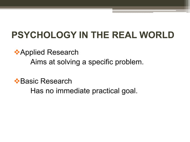 Chapter 1 Experimental Psychology-Introd | PPTX