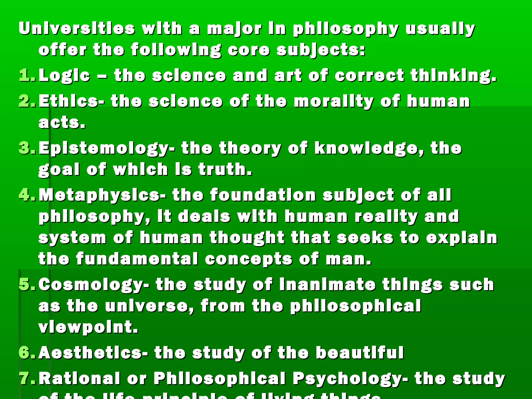 Chapter 1: Philosophy | PPT