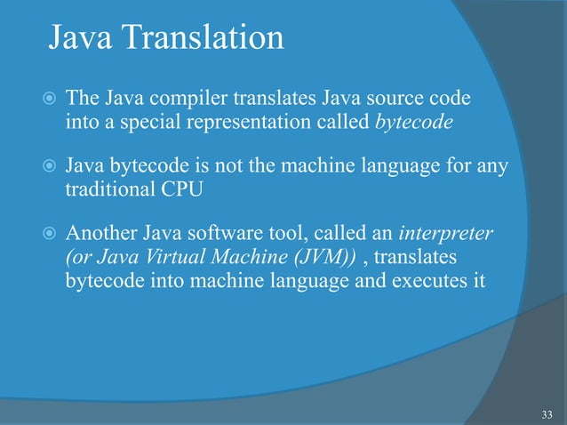Introduction To Computer and Java | PPT