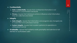 System Security-Chapter 1 | PPTX | Operating Systems | Computer Software and Applications
