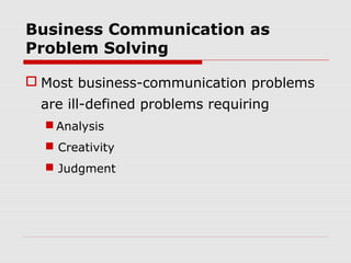 Chapter 1 Communication in the workplace | PPT