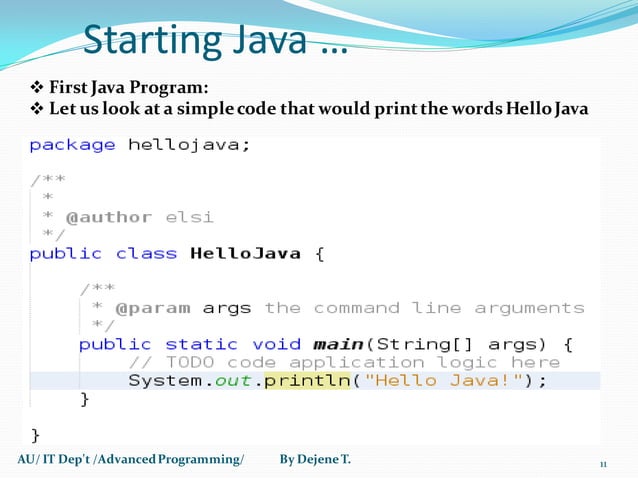 Advanced Java Programming | PDF
