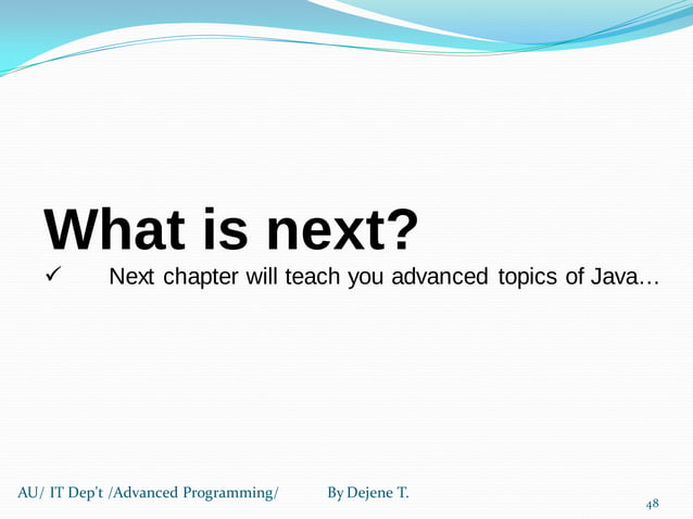 Advanced Java Programming | PDF