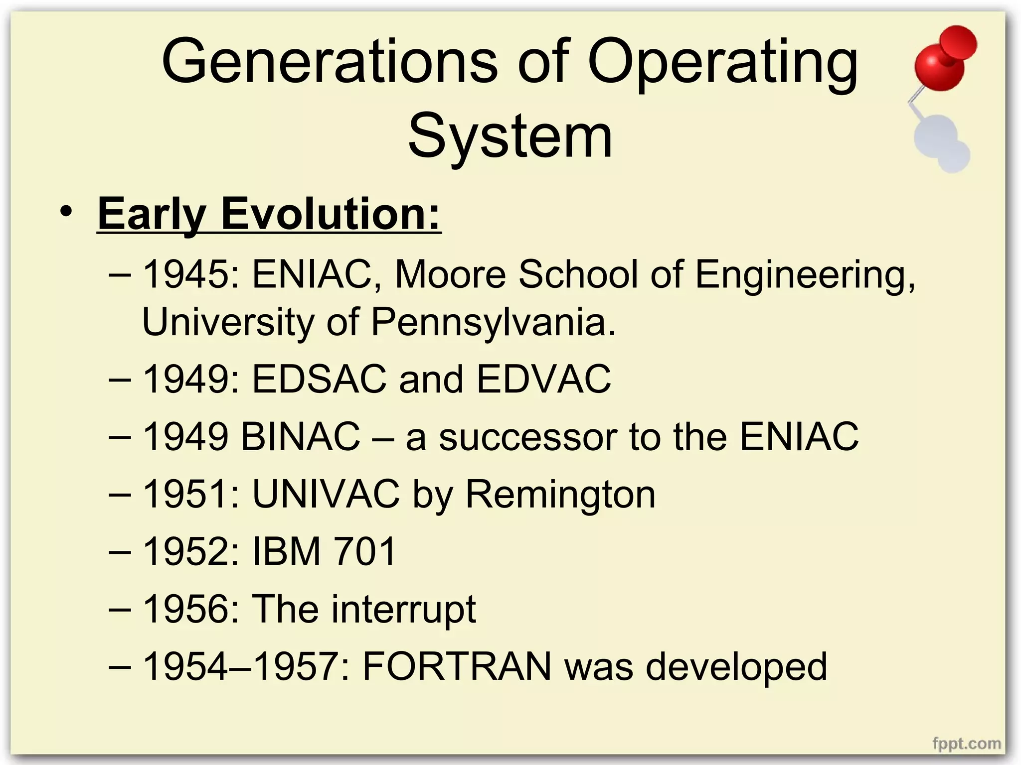 Operating System | PPT