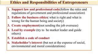 Introduction of Entrepreneurship | PPT