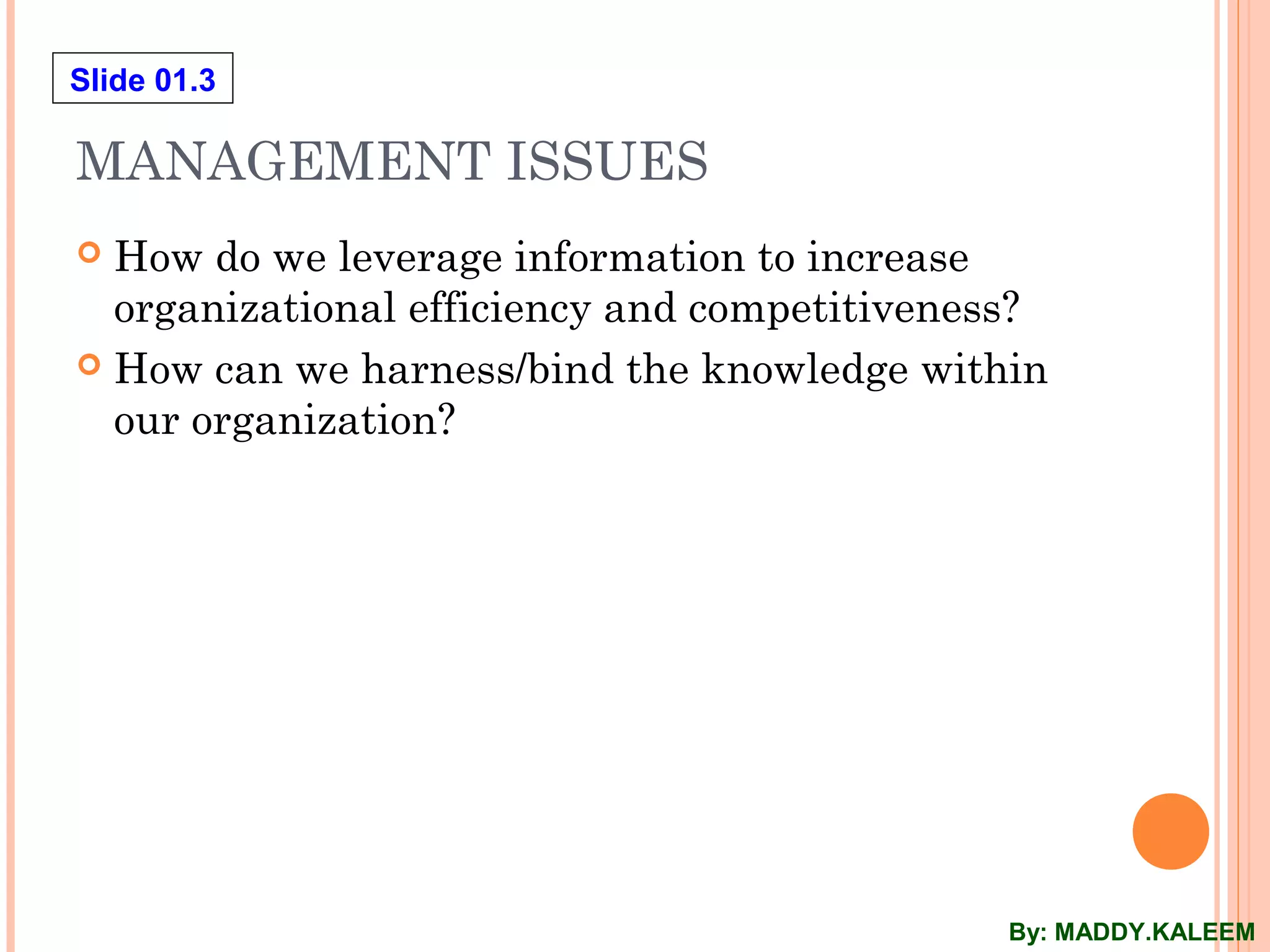 Introduction to Information Management Chapter 1 | PPT