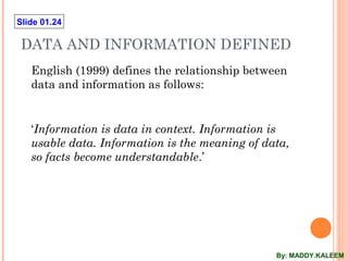 Introduction to Information Management Chapter 1 | PPT | Internet ...