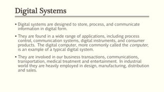 Chapter 1: Binary System | PPTX