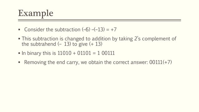 Chapter 1: Binary System