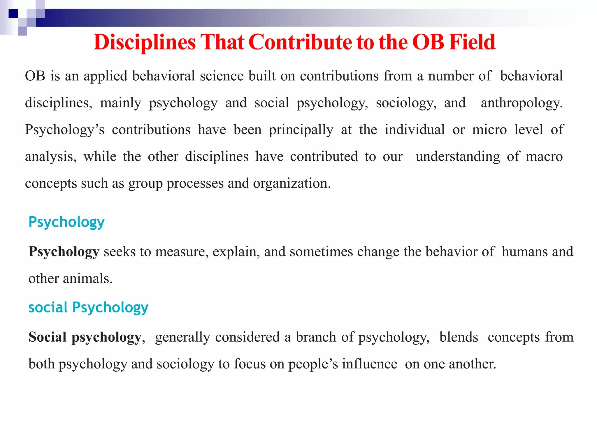 Organizational Behavior | PDF