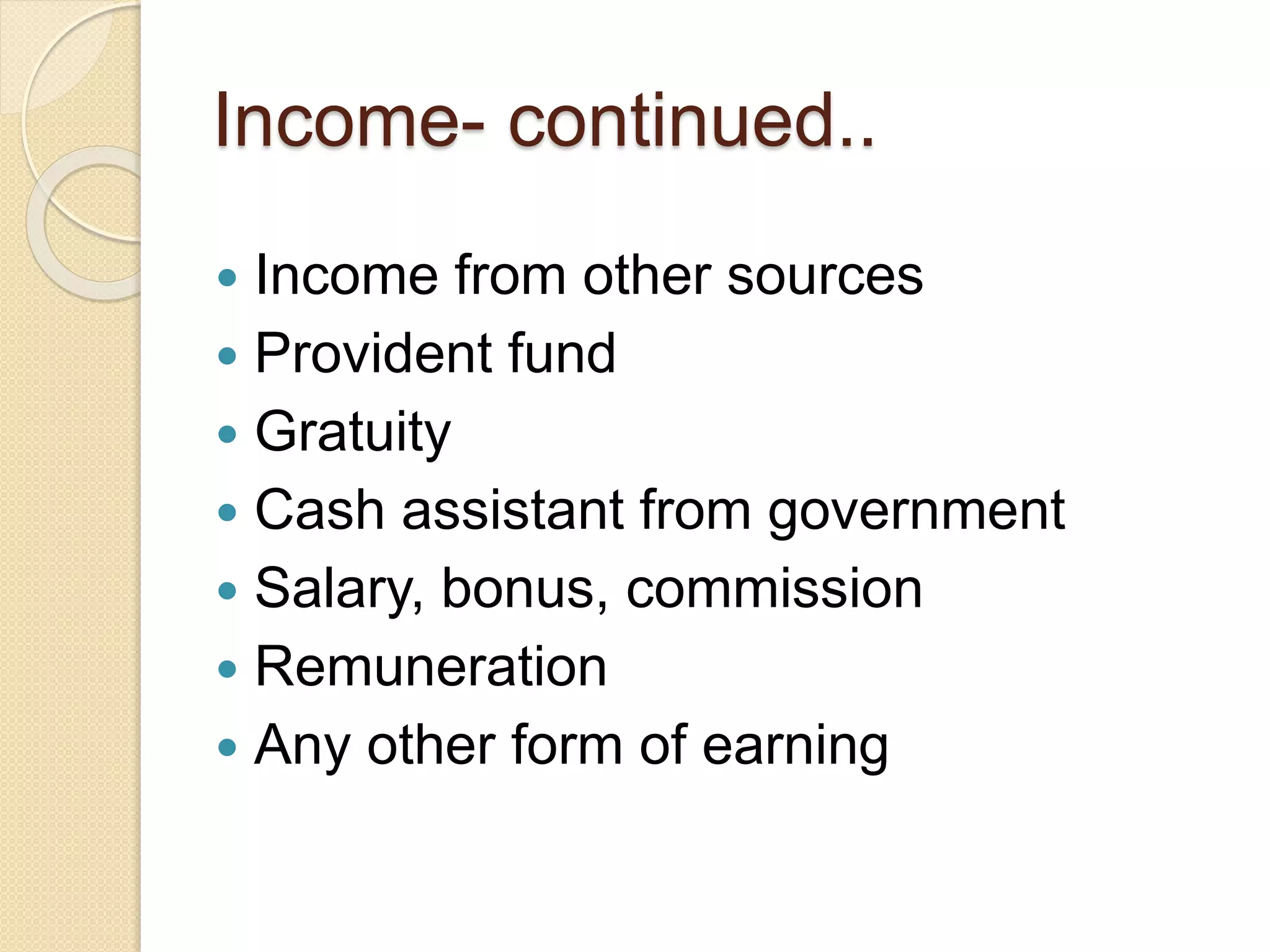 Introduction to Income Tax-I | PPTX