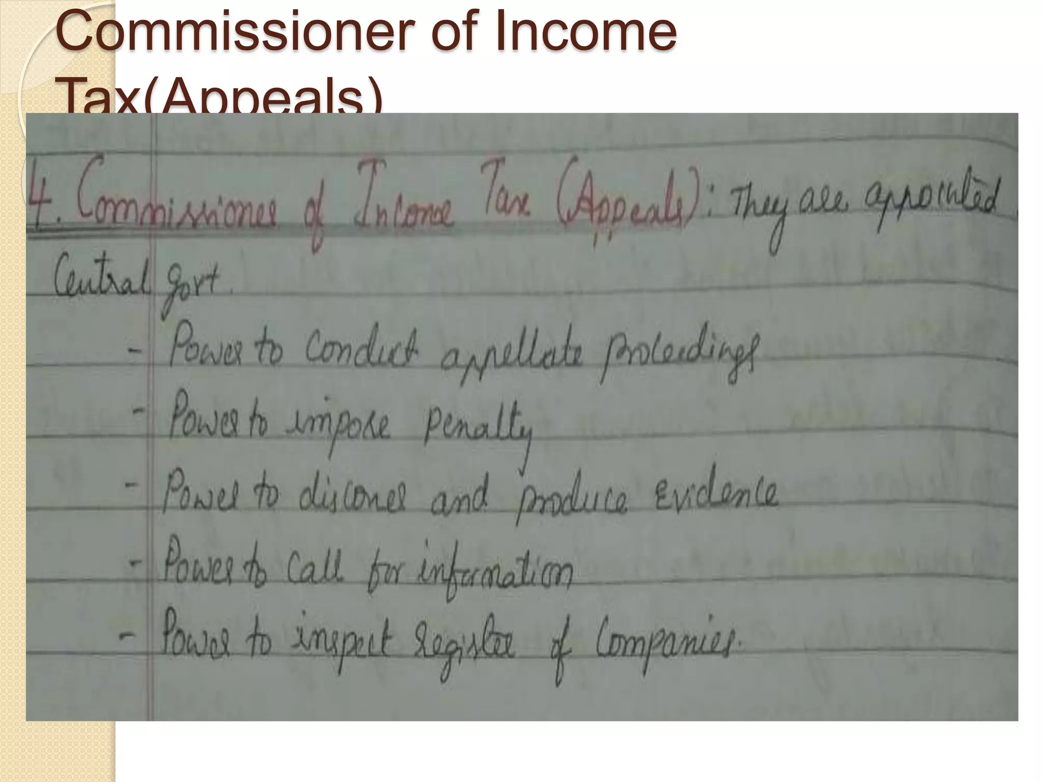 Introduction to Income Tax-I | PPTX