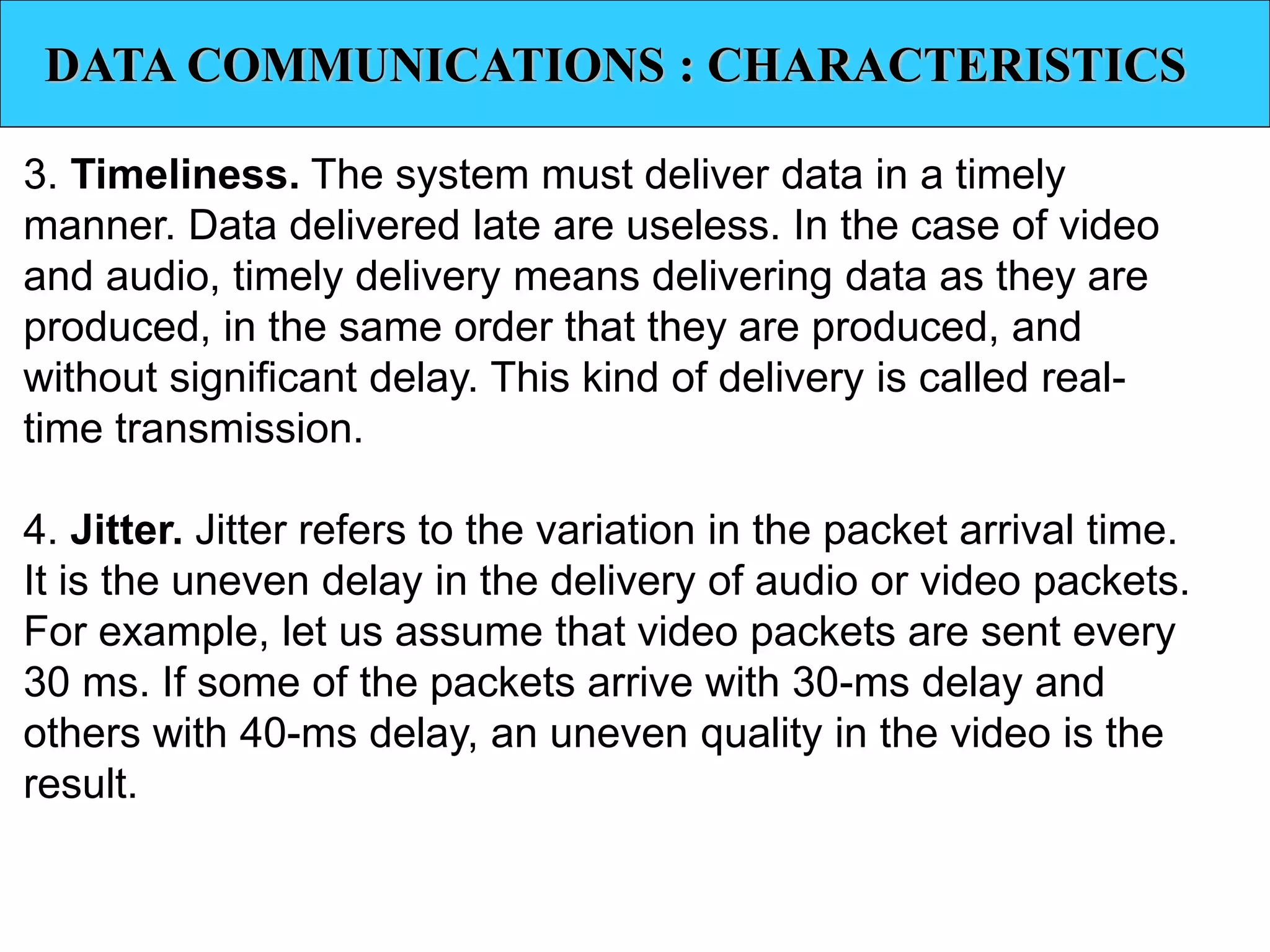Introduction to Data Communication | PPT