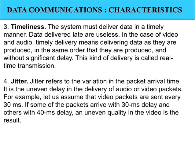 Introduction to Data Communication | PPT | Computer Networking | Computing