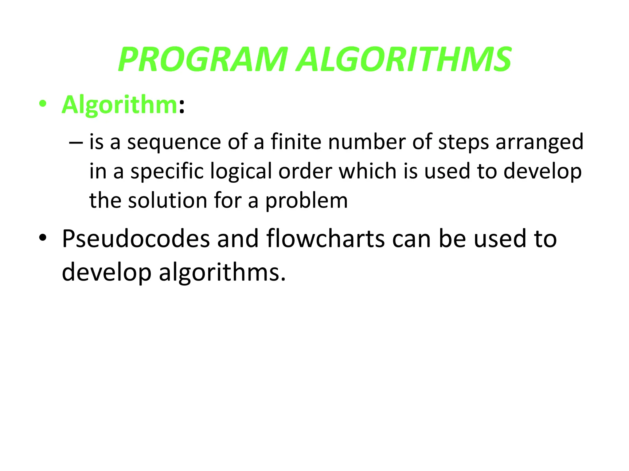 CHAPTER-1.ppt | Programming Languages | Computing