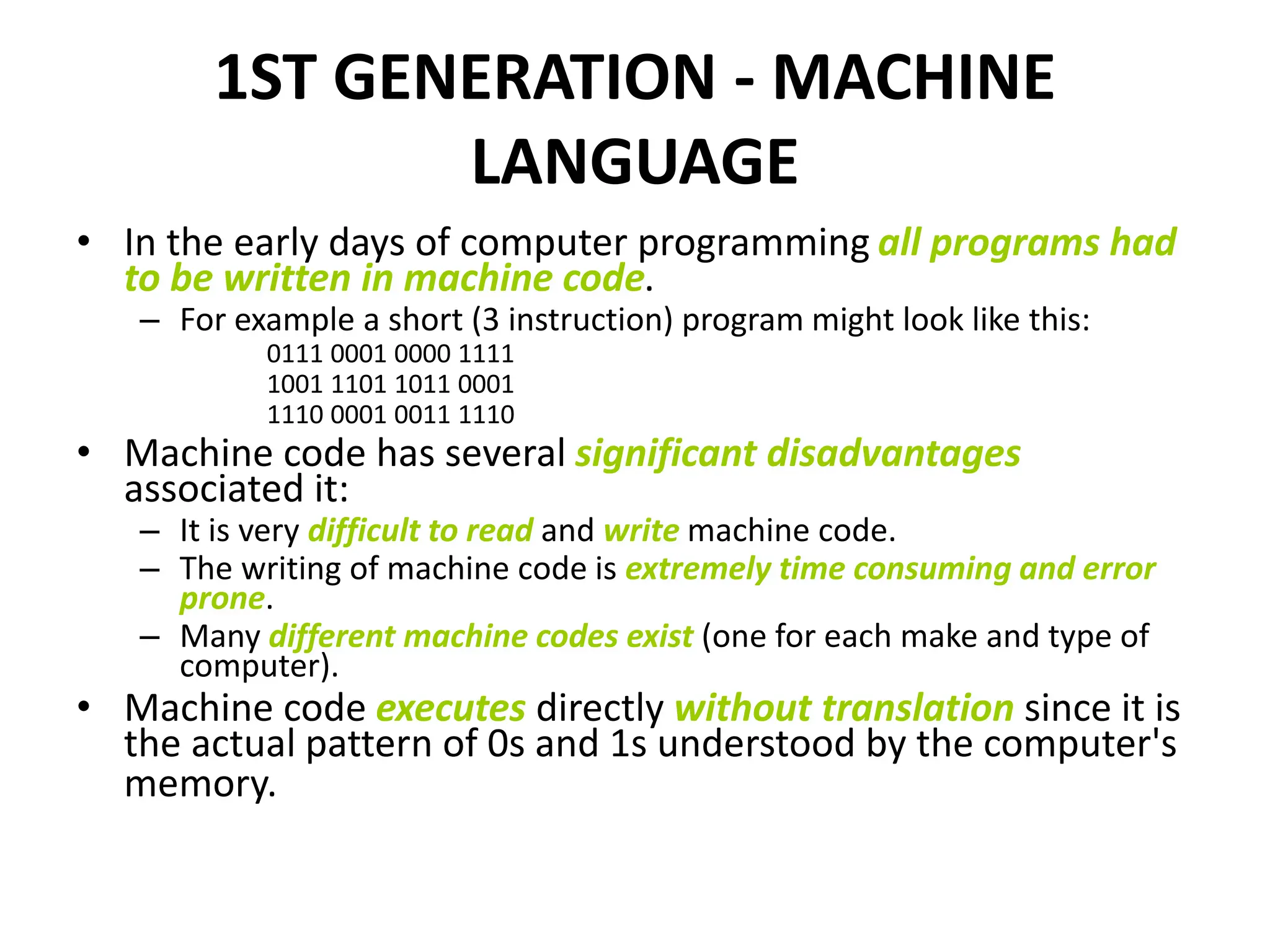 CHAPTER-1.ppt | Programming Languages | Computing