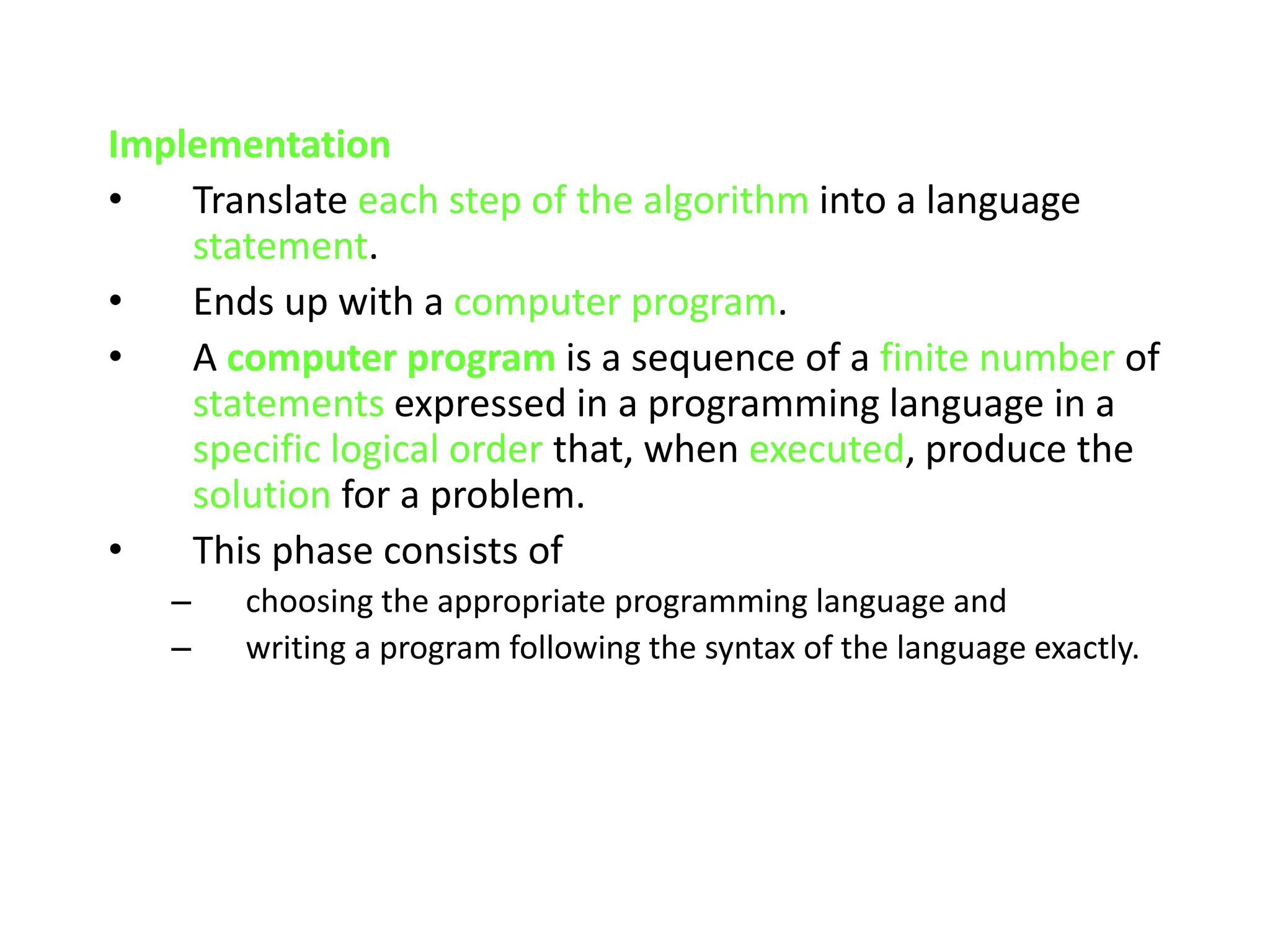 CHAPTER-1.ppt | Programming Languages | Computing